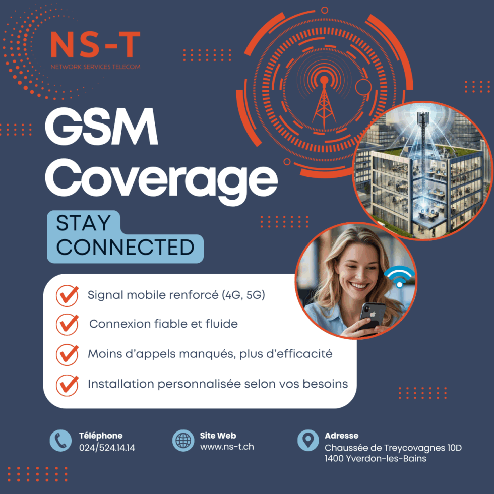 Notre offre Indoor GSM Coverage💡 | NS-T